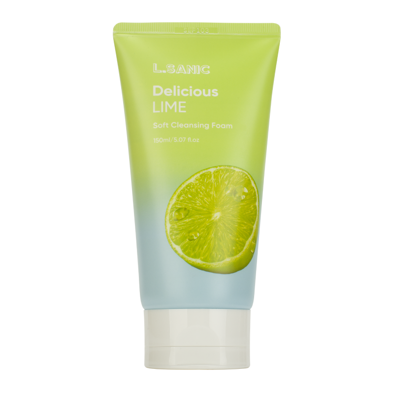 L.Sanic Delicious Lime Soft Cleansing Foam Очищающая пенка для умывания с экстрактом лайма