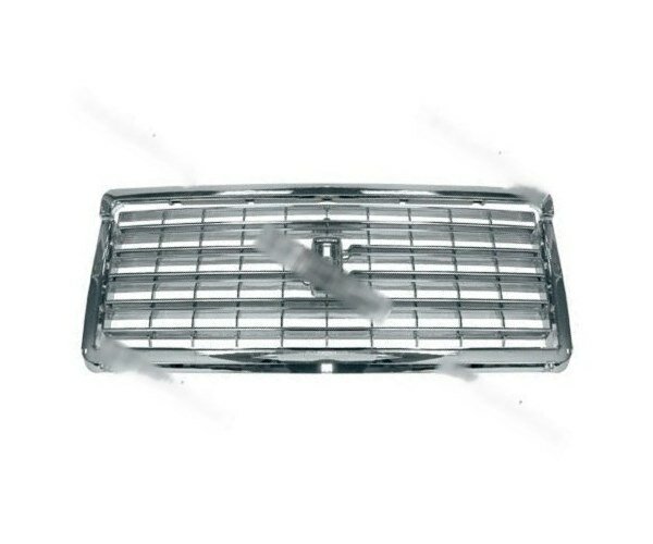 Решетка радиатора 2107 никель с планкой СЭД для ВАЗ 2107