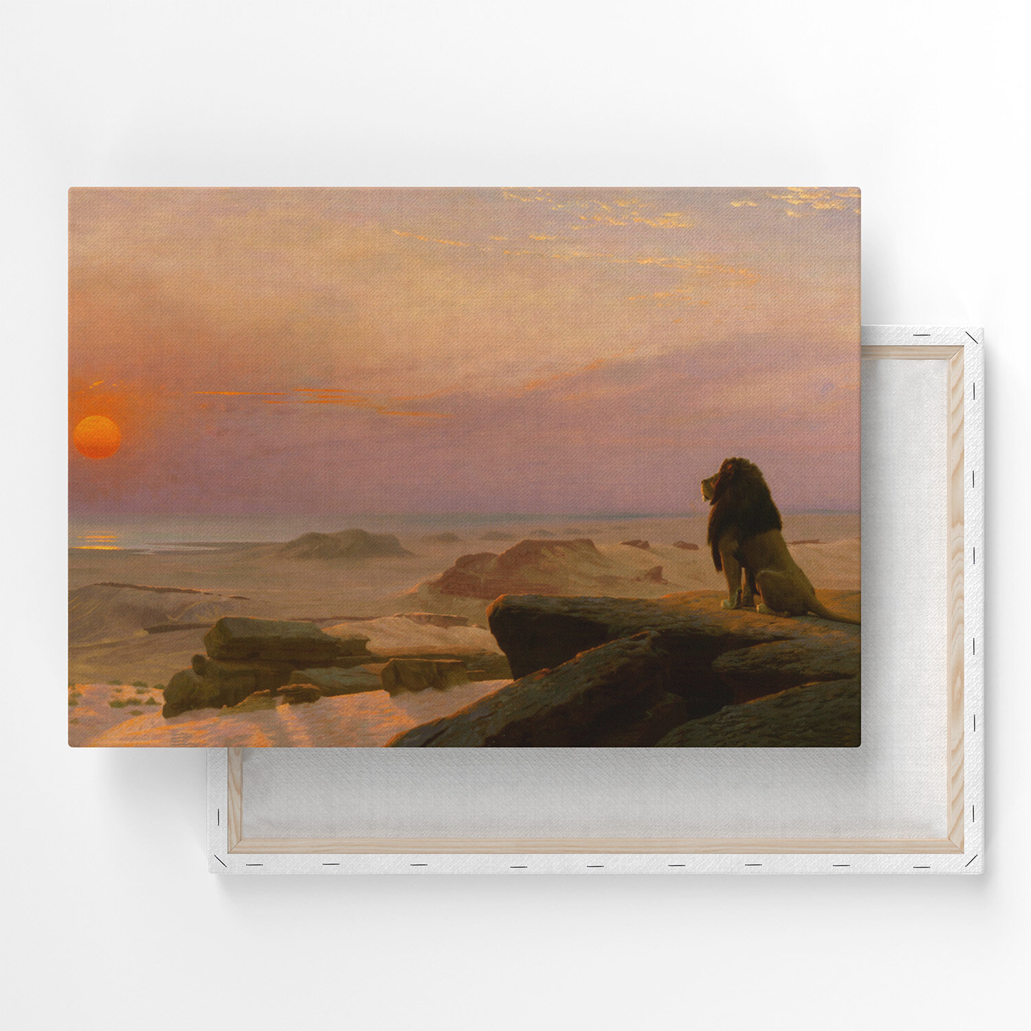 Картина на холсте, репродукция / Жан-Леон Жером - The Two Majesties / Размер 30 x 40 см