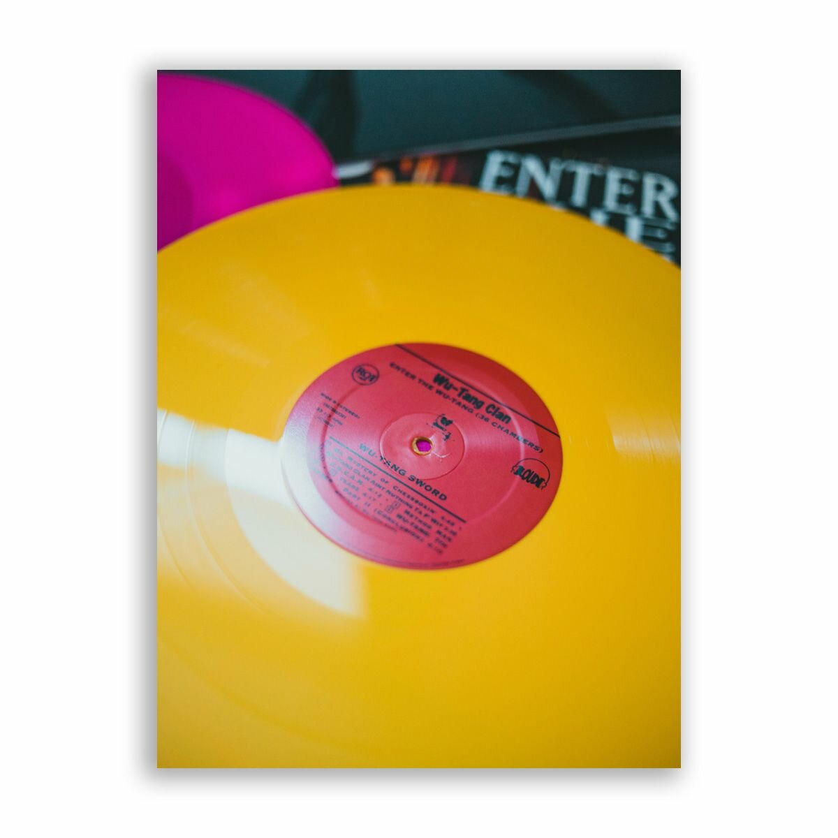 Постер, плакат на бумаге / Виниловые пластинки / Размер 30 x 40 см