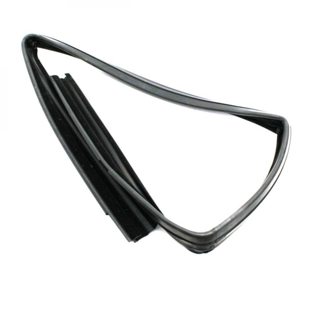 Уплотнитель стекла (бархотка) задней правой двери верхний ВАЗ-1118 Lada Kalina (БРТ)