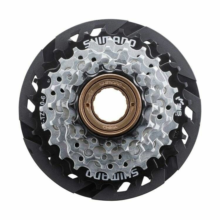Трещотка Shimano TZ510 6 скоростей 14-28 с защитой без упаковки