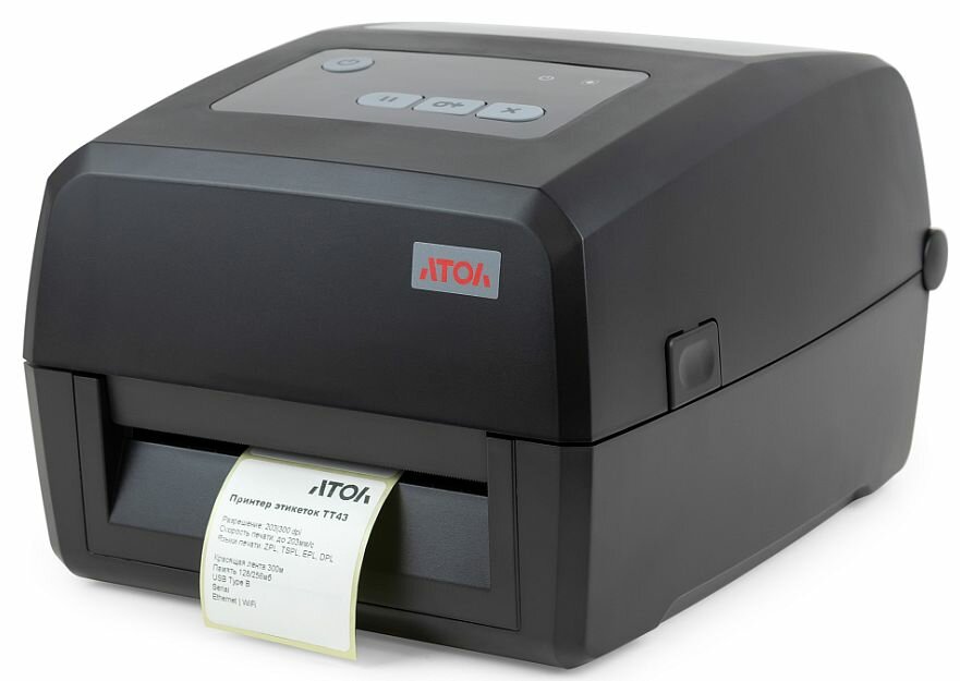 Принтер этикеток АТОЛ TT43 300 dpi