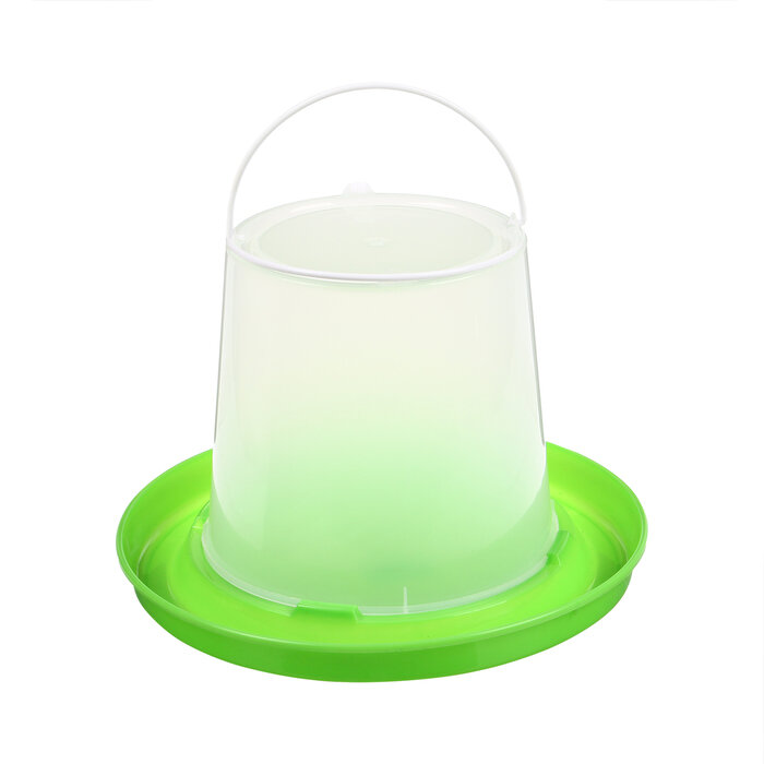 Поилка Greengo для птиц, пластик, вакуумная система, 5 литров