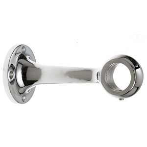 Мебельная система JOKER EDSON держатель трубы усиленный, сквозной GP58 CHROME