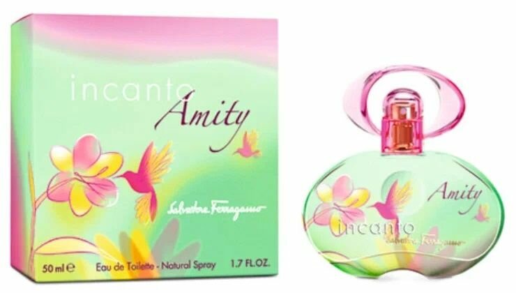 Туалетная вода Salvatore Ferragamo Incanto Amity 50мл, женская, 100 % парфюмерная композиция