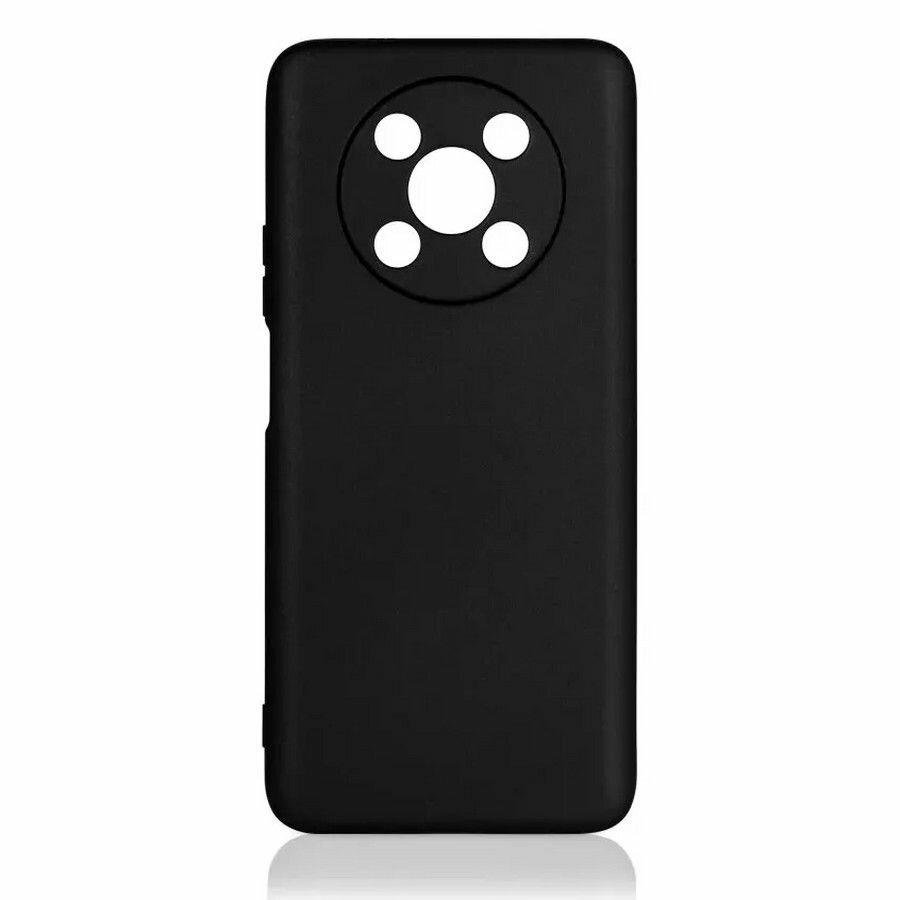Силиконовая накладка тонкая для Huawei Honor Y90 черный