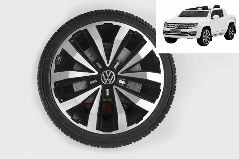Колесо резиновое EVA 25 см для электромобиля Volkswagen Amarok DMD298, P222PP, оригинал