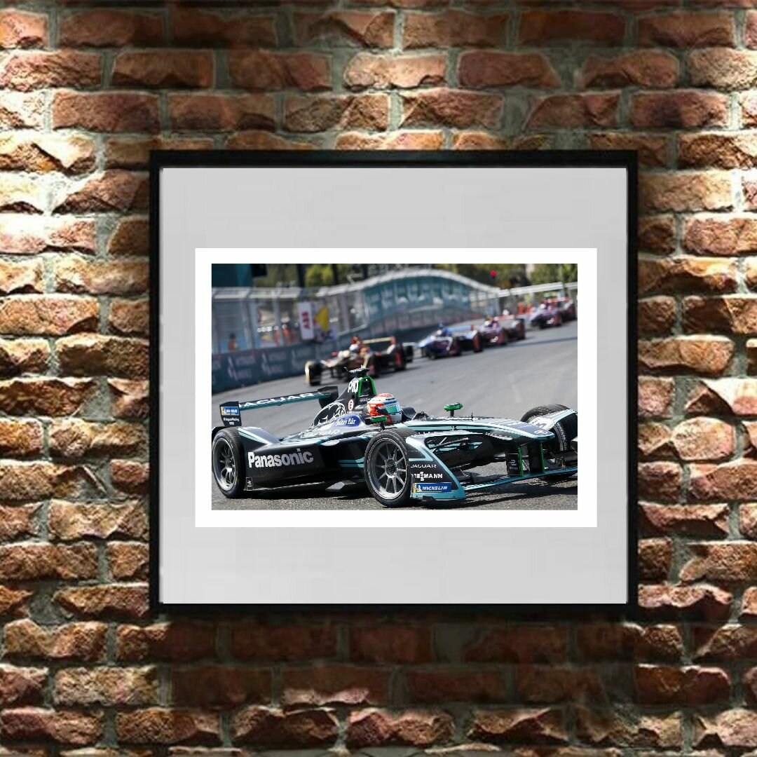 Постер "Panasonic Jaguar racing" из коллекции "Автомобили" А4