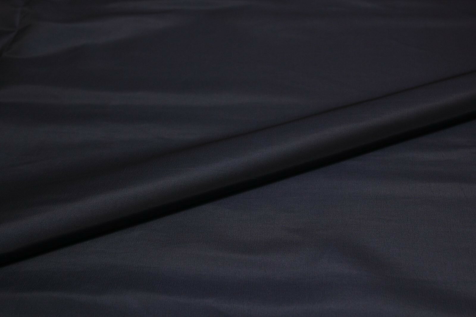 Ткань Тафта шанжан черно-синяя, ш145см, 0,5 м