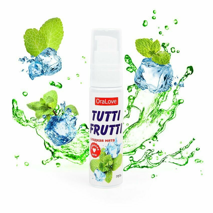 Гель TUTTI-FRUTTI сладкая мята 30 г
