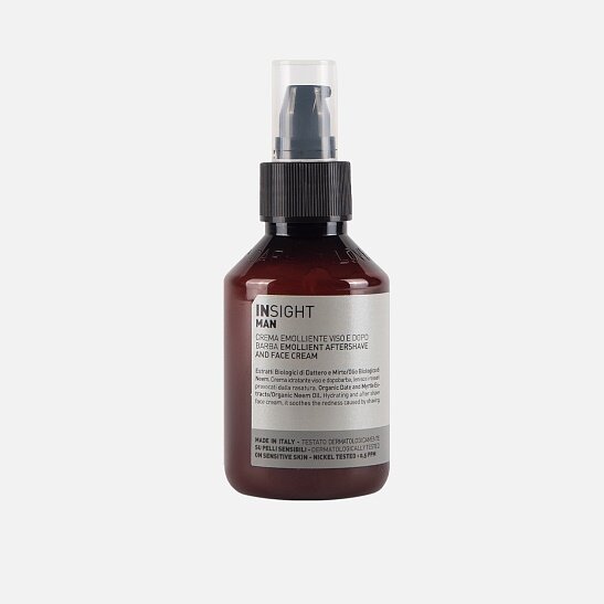 Крем для лица и после бритья INSIGHT EMOLLIENT FACE AND AFTERSHAVE CREAM (100 мл)