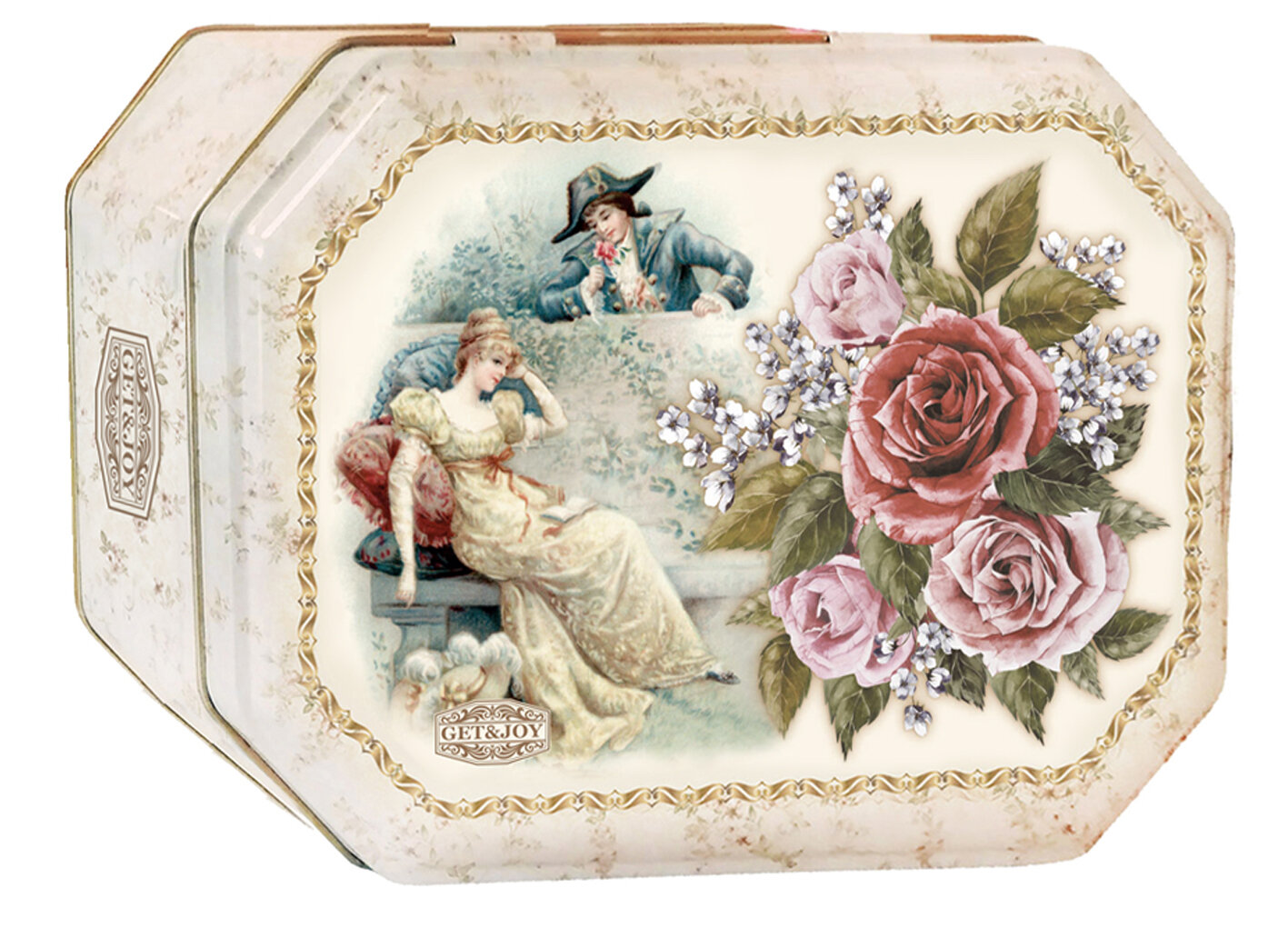 Чай GET & JOY "Мон Амур", листовой, черный, 100% Цейлон, 75гр.