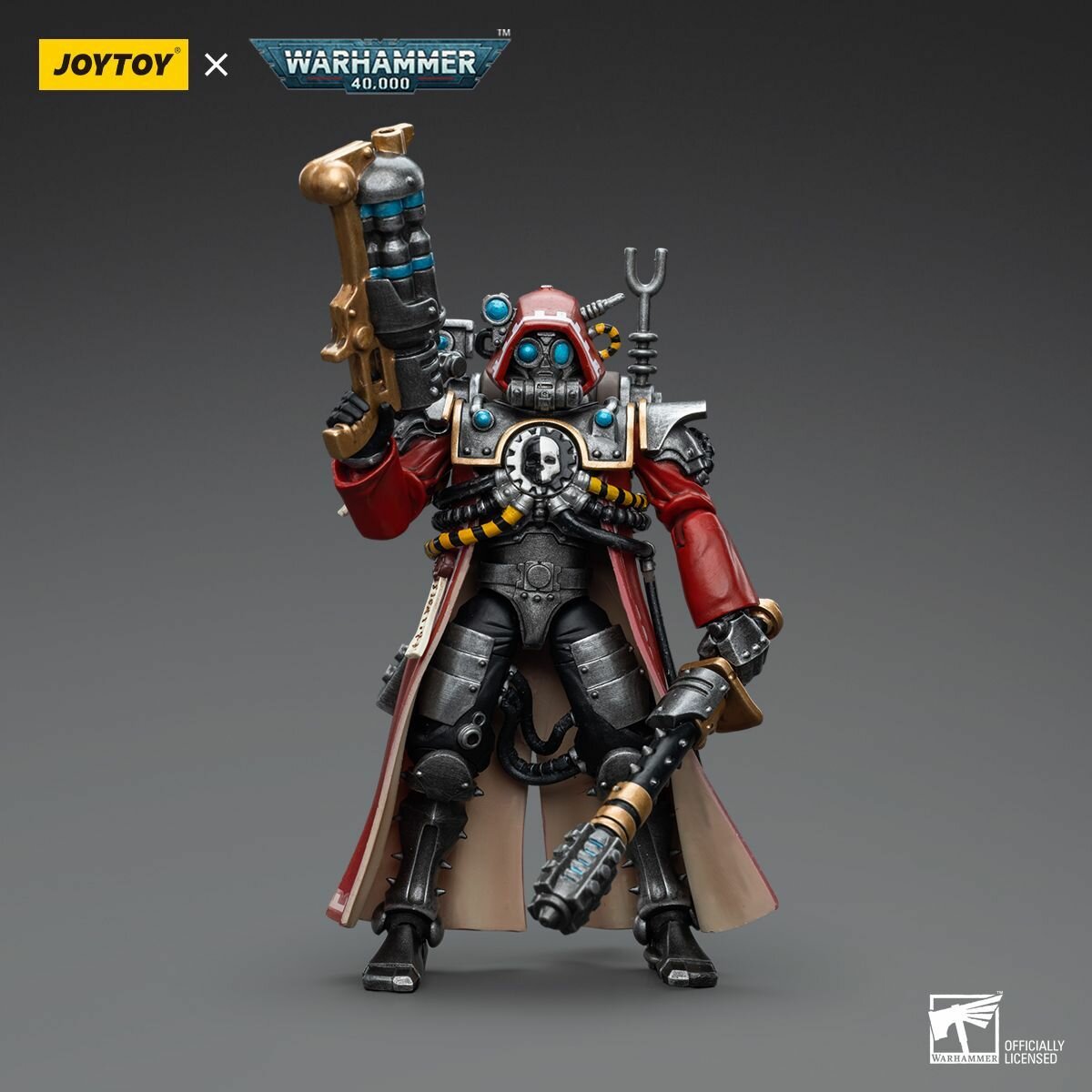 Подвижная фигурка JOYTOY Warhammer 40000 Adeptus Mechanicus Skitarii Ranger Alpha