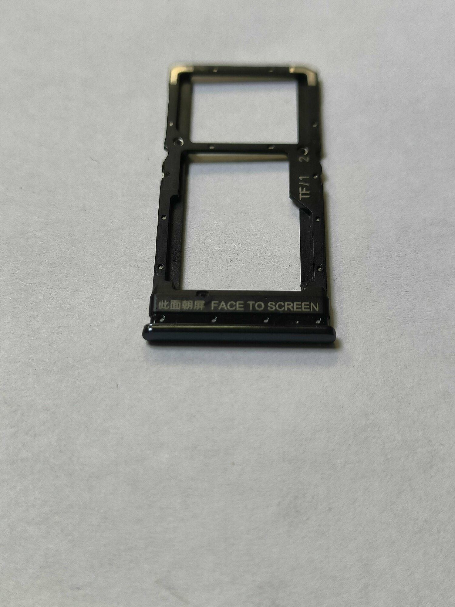 Сим лоток xiaomi poco x3 nfc, poco x3 pro серый