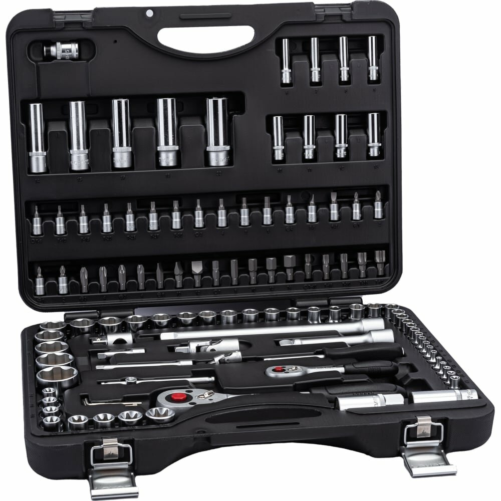 Набор головок и приспособлений FORCE 1/2 1/4 108 предметов 41082R