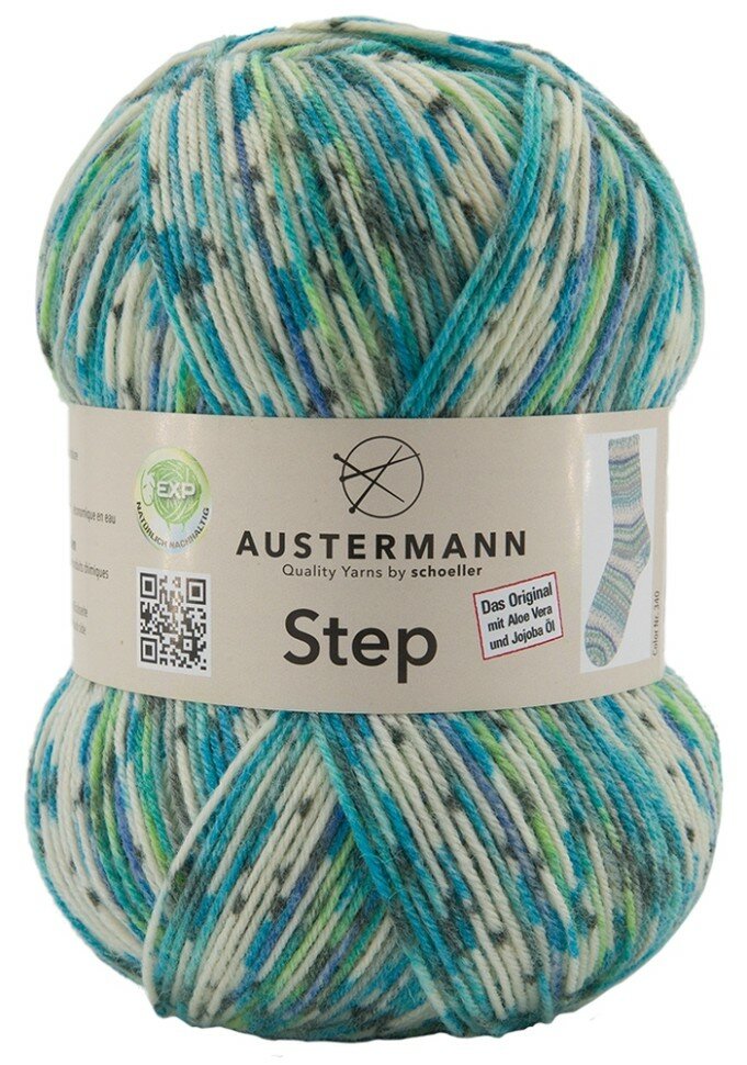 Пряжа Austermann 97689 Step 100 г 420 м #0340