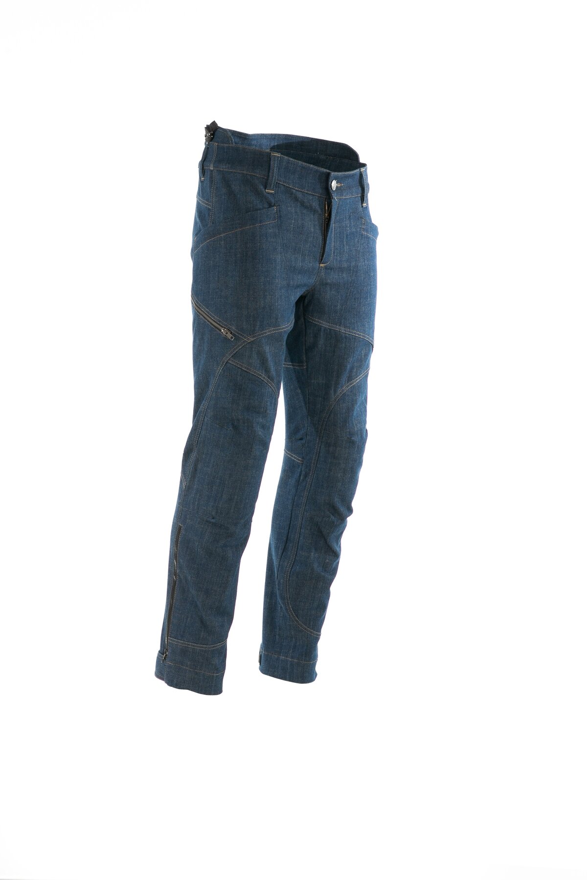 Мотоциклетные джинсы с защитой Hyperlook Raven, цвет синий, размер XL