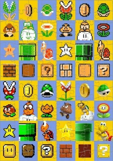 Пазл Марио/ Mario №8