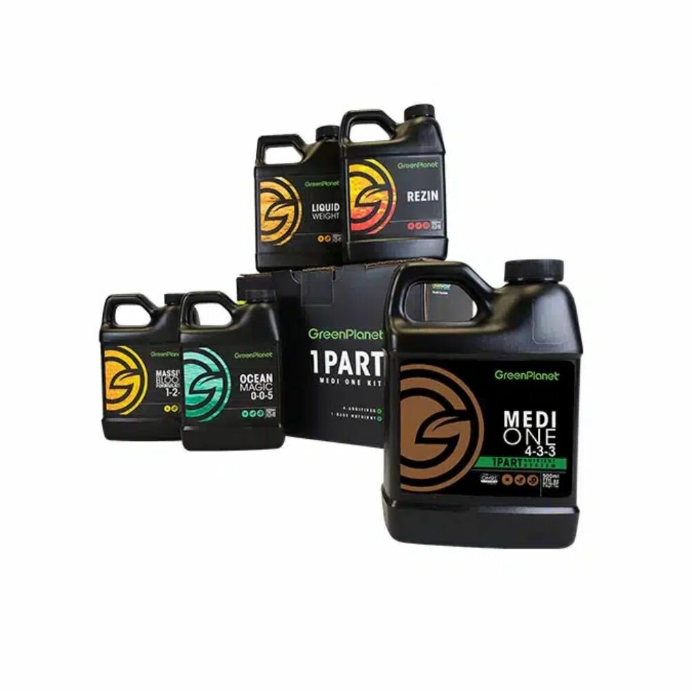 Удобрения и стимуляторы для растений Green Planet Medi One Starter Kit 1 Part