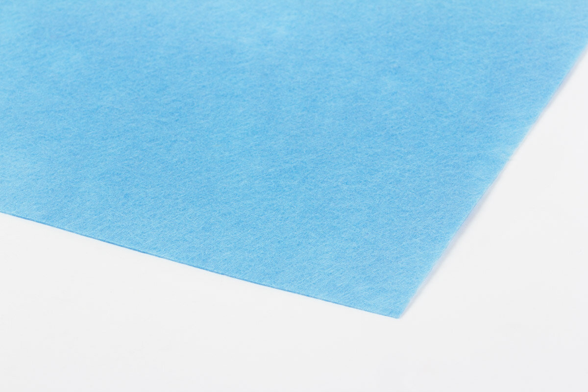 BLITZ фетр декоративный FKH10-20/30-YC47 1 мм размер 20 см х 30 см набор 5 шт для рукоделия цвет №CH627 т. оранжевый