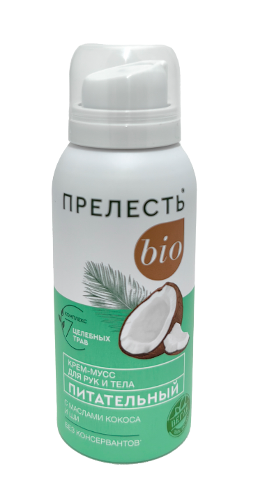 Крем-мусс для тела Прелесть-Био питательный, 100 мл
