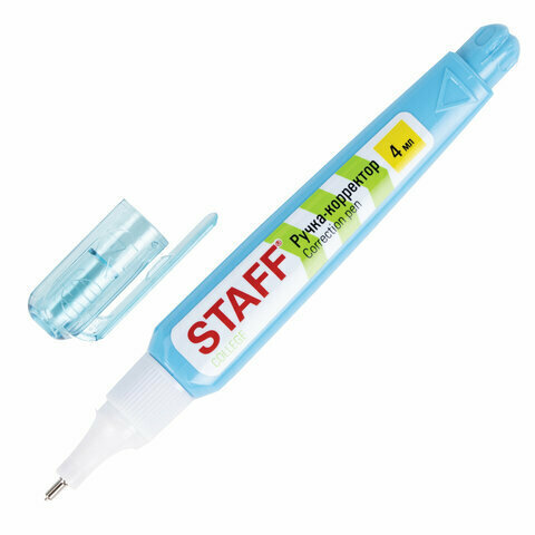 36 шт. Ручка-корректор STAFF "College", 4 мл, металлический наконечник, 226815