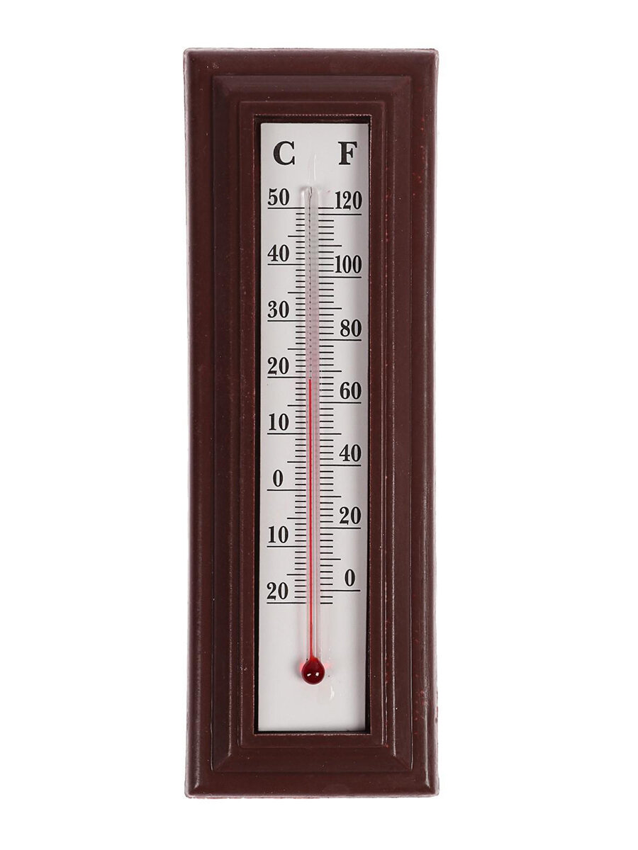 Термометр комнатный, спиртовой/Прибор для измерения температуры воздуха