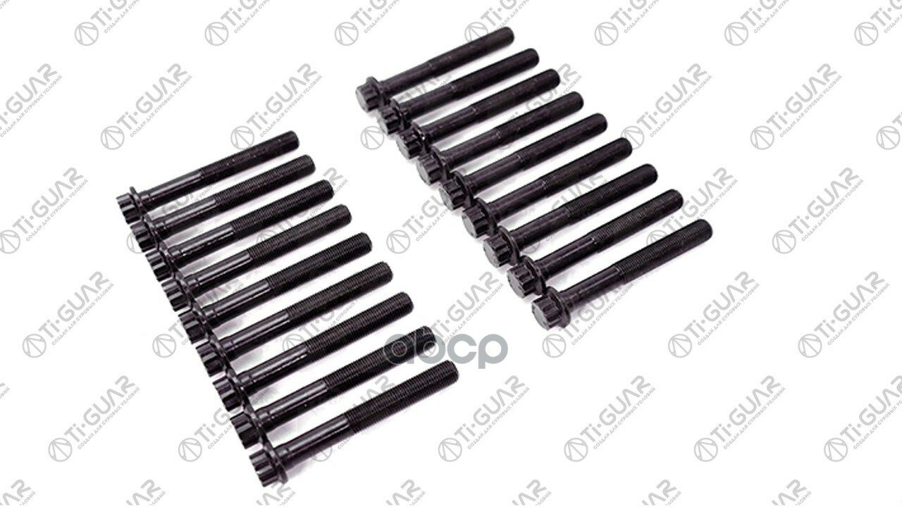 Болты и гайки / Ti-GUAR для Mitsubishi 4D56-T; 18/ M12/ 1,25/ 91mm; TG-CHB058-SET; 1005B373 81046000 141702801 Ti-Guar арт. T.