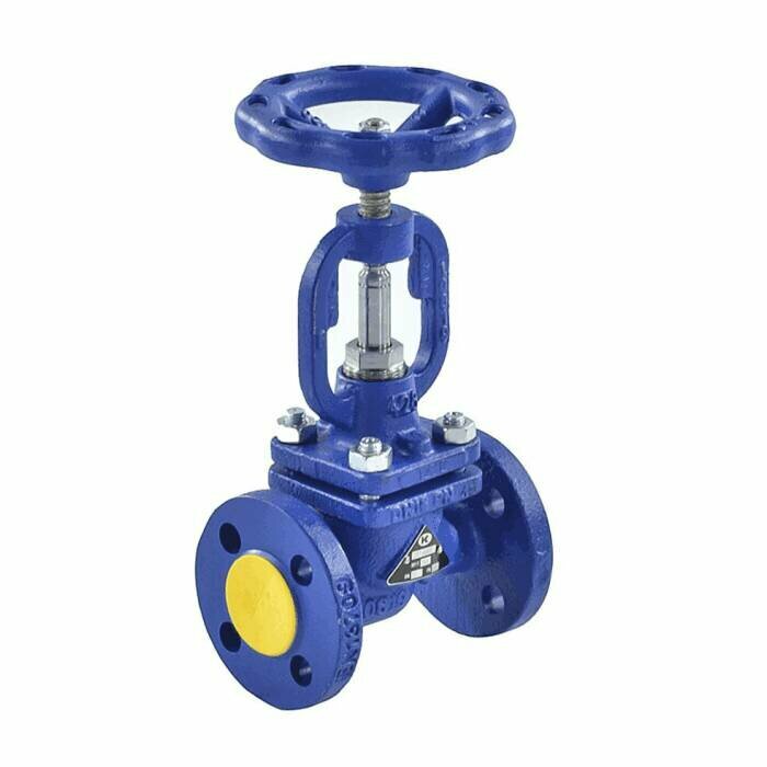 Клапан запорный сталь 215F Ду 80 Ру40 Тмакс=400 оС фл сальниковый Zetkama 215F080E01