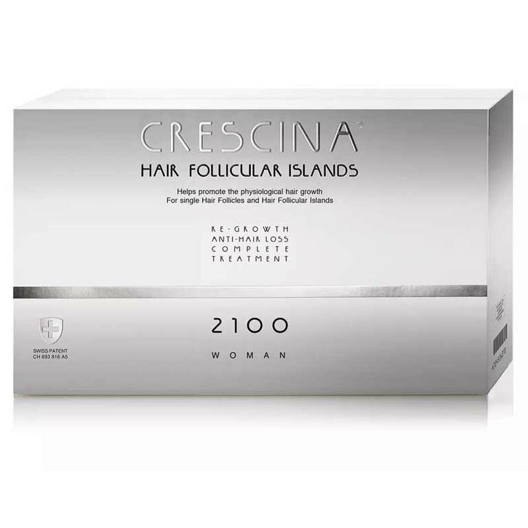 Crescina Hair Follicular Islands Complex 2100 Ампулы Италия 10 + 10 АМП