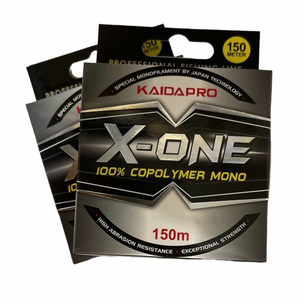 Леска Kaida Pro X-One 0.20 мм (5.40 кг - 11.90 lb), 150 м (2 шт.)