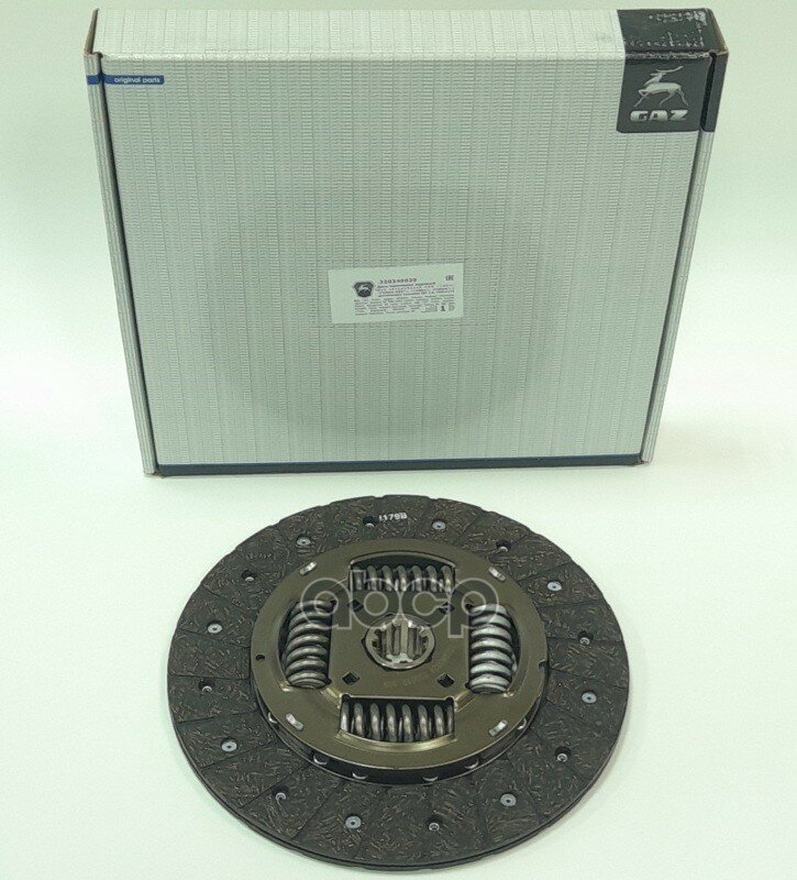 Диск сцепления ведомый Cummins ISF 2.8, Газель Бизнес, ГАЗель-Next (240мм) ГАЗ Оригинал ГАЗ .320240029 GAZ арт. .320240029