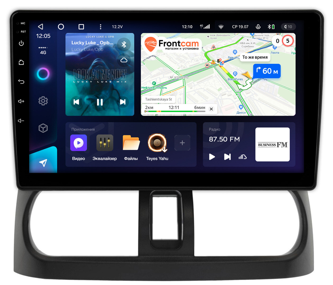 Штатная магнитола Teyes CC3L 4/32 10" RM-10-2377 Nissan Sunny (B15) 1998-2004 Android 10 (4G-SIM, DSP, IPS)