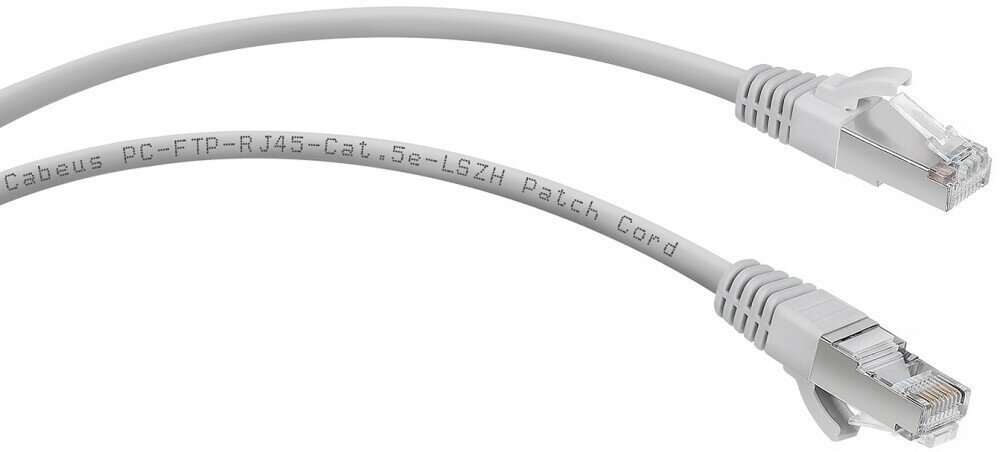 Патч-корд Cabeus 3м (PC-FTP-RJ45-CAT.5E-3M-LSZH)