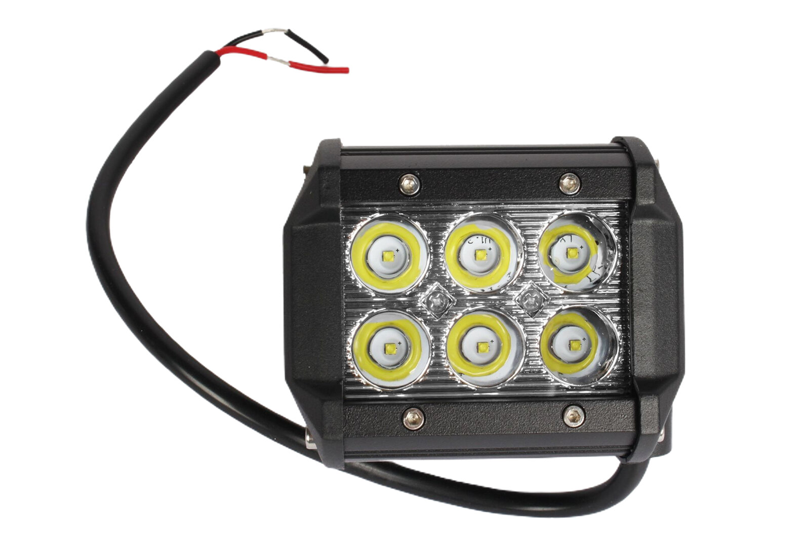 Фара рабочего света MISTAR 6 LED 10-30V 97х75 мм MIS- C18W SPOT диодная 1шт.