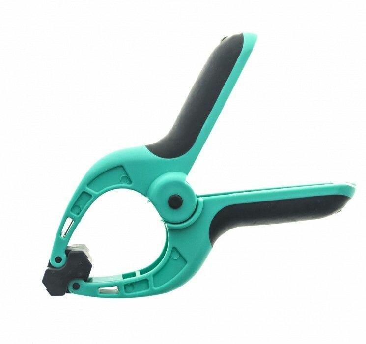 Струбцина клещеобр, пласт. корпус, усиленная пружина, длина 115мм, зев 37мм, Sturm! 1078-07-37