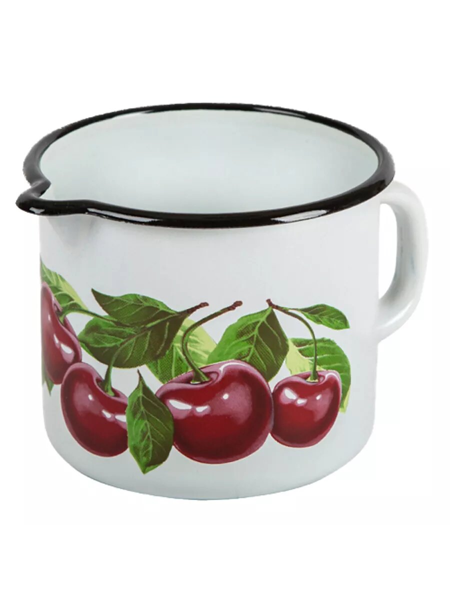 Кружка белая 1л