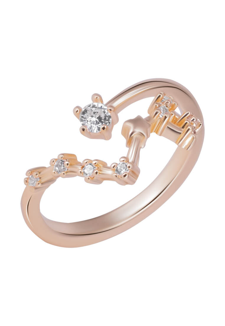 Кольцо помолвочное, фианит