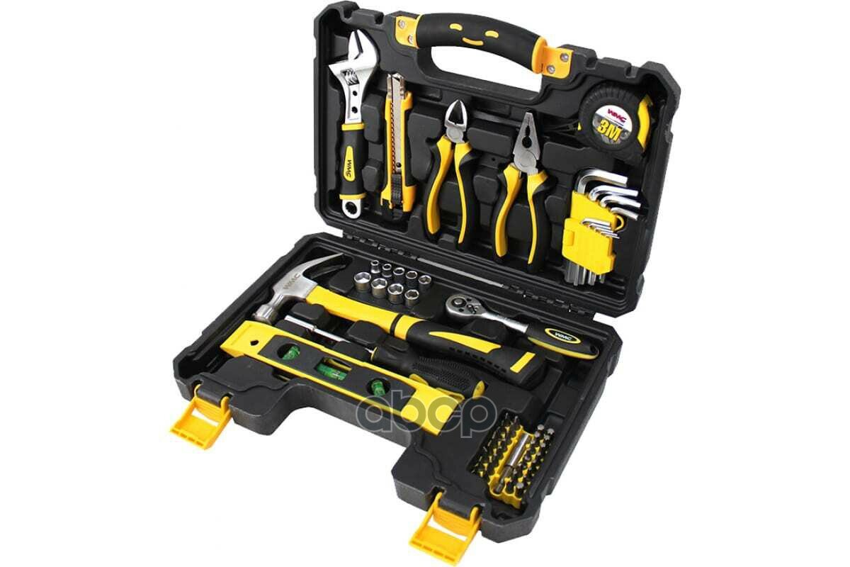 Набор инструментов 60 предметов слесарно-монтажный (шарнирно-губцевый, ударный) WMC TOOLS WMC TOOLS арт. WMC-2060