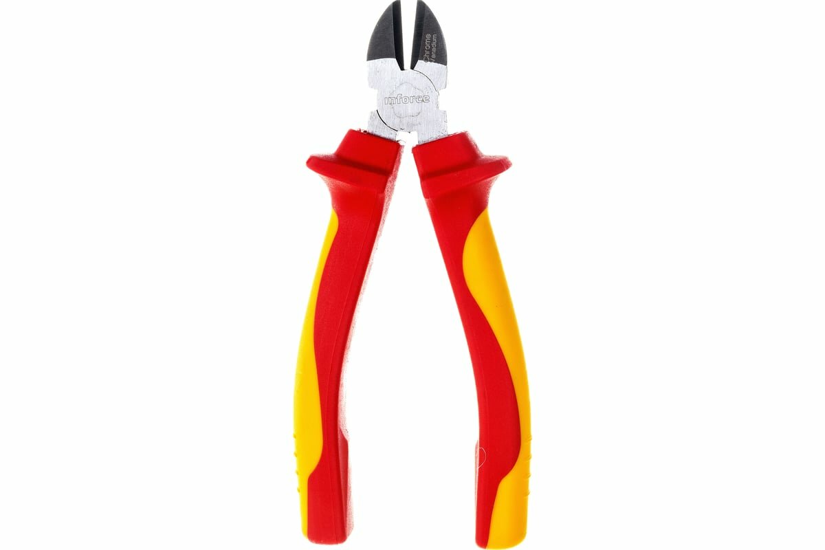 Inforce диэлектрические бокорезы 160 мм, изолированные до 1000 В, модель 06-18-16