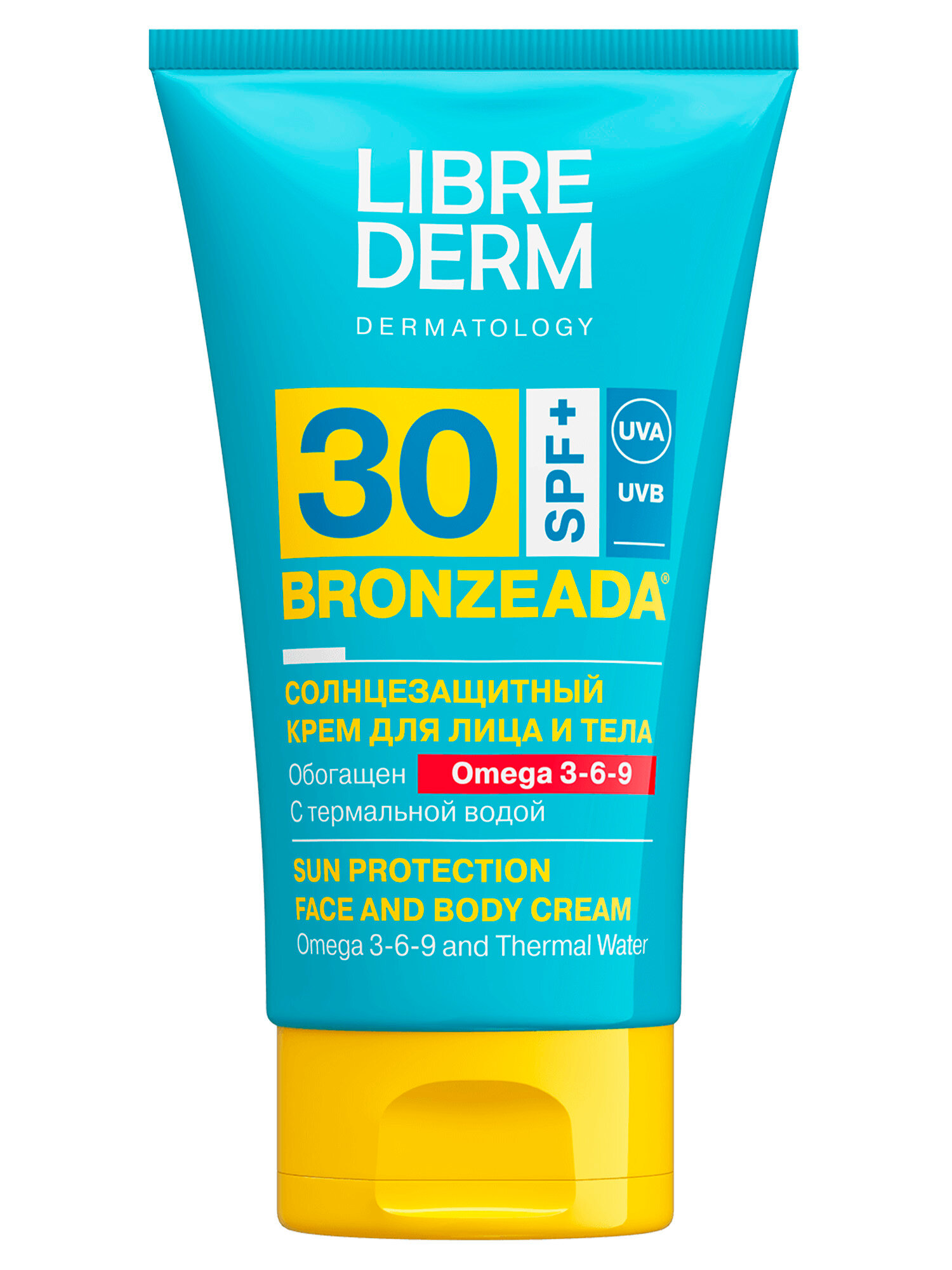 Крем солнцезащитный SPF 30 LIBREDERM Bronzeada Омега 3-6-9 150мл
