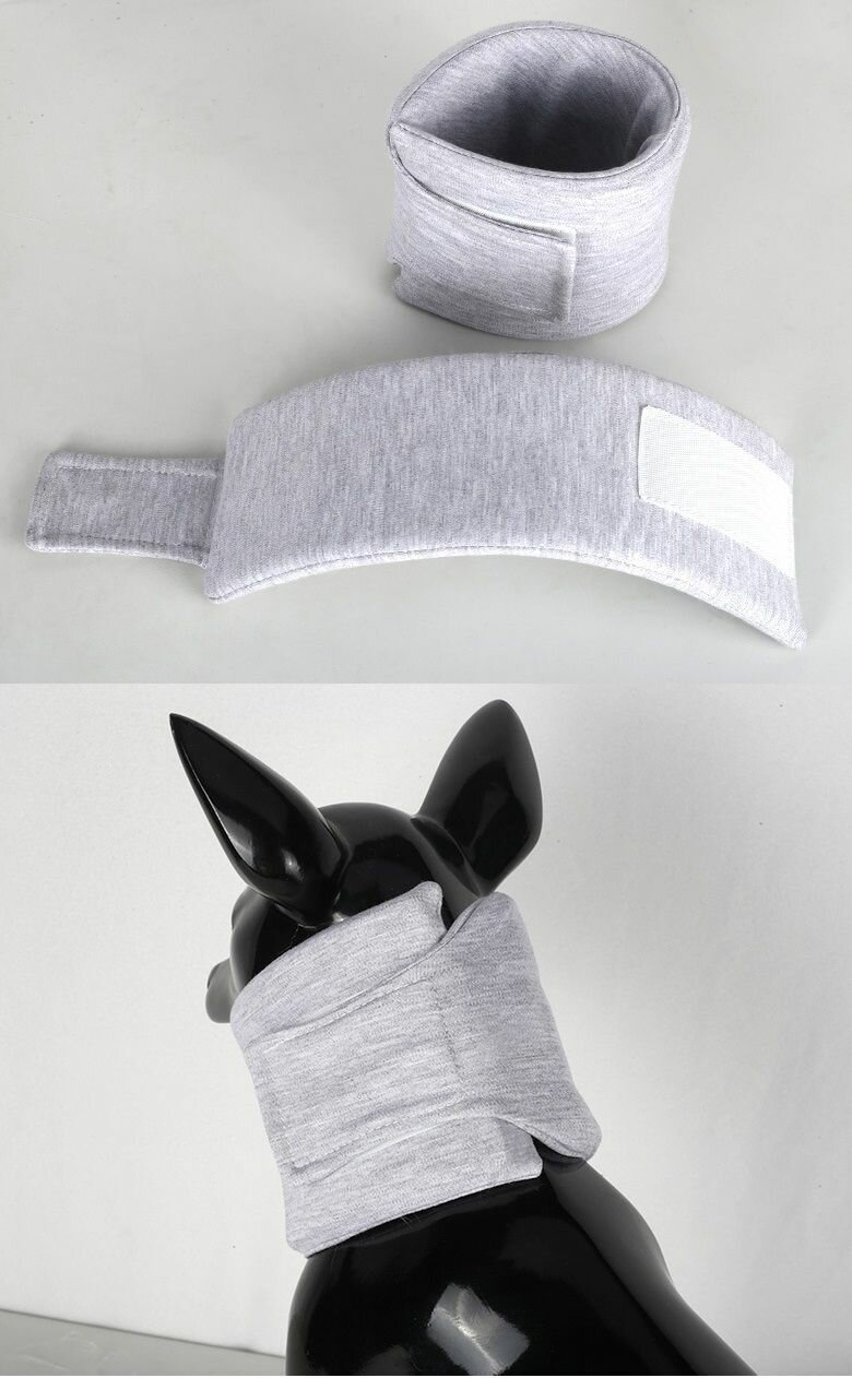 Бандаж для собак, на шею. Без в ставок. Размер S.