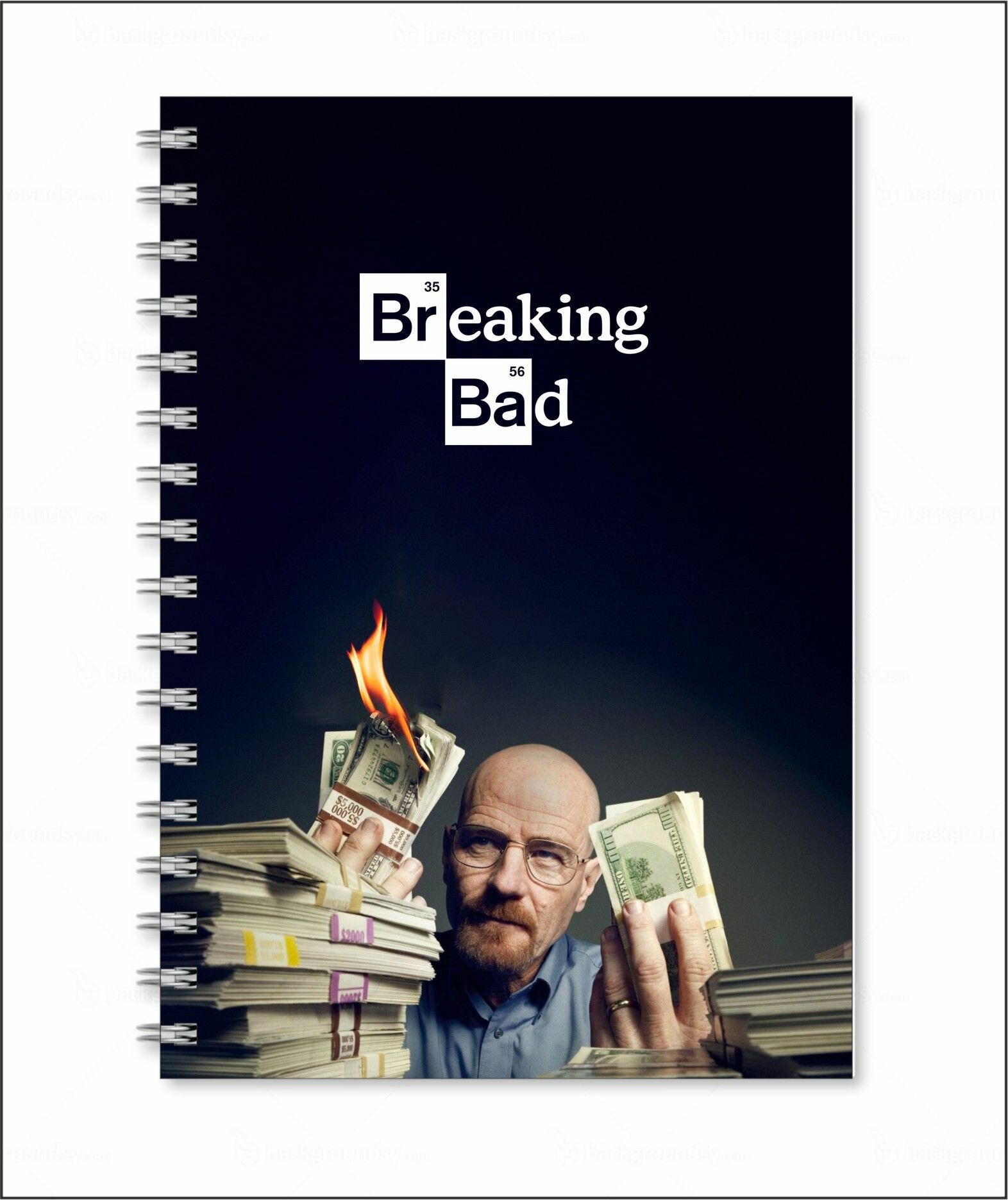 Тетрадь формата А5 "Во все тяжкие"