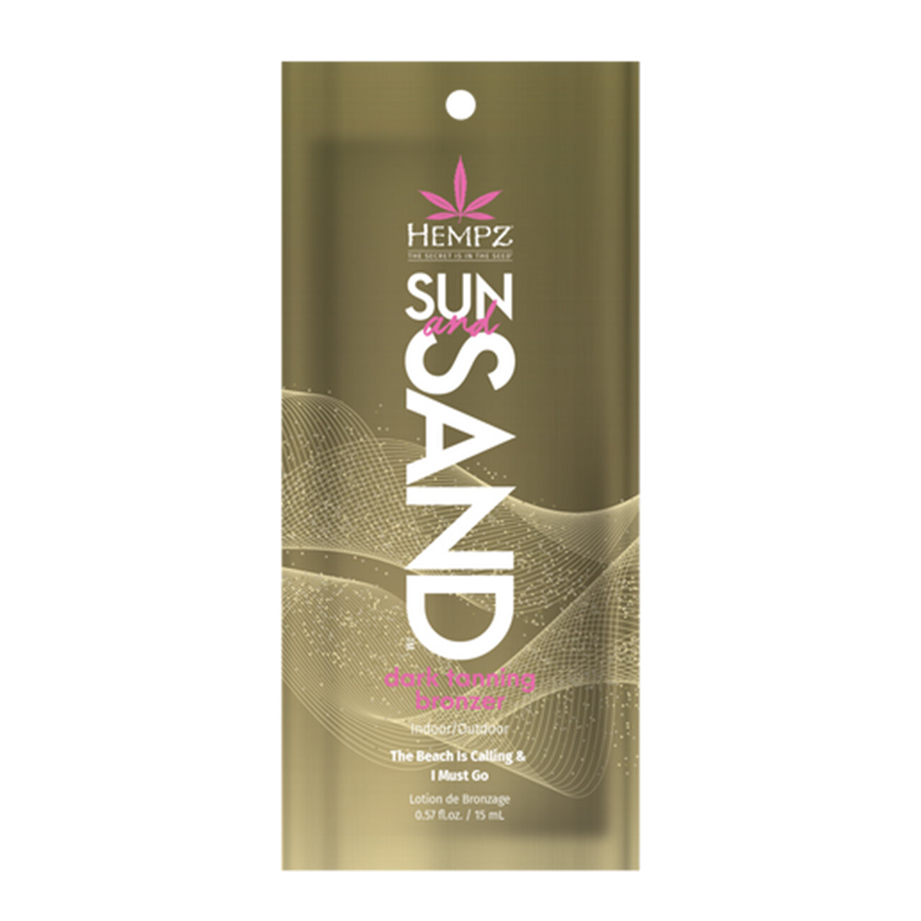 Hempz, Витаминный крем–активатор загара с комплексным бронзированием Sun & Sand, 15 мл