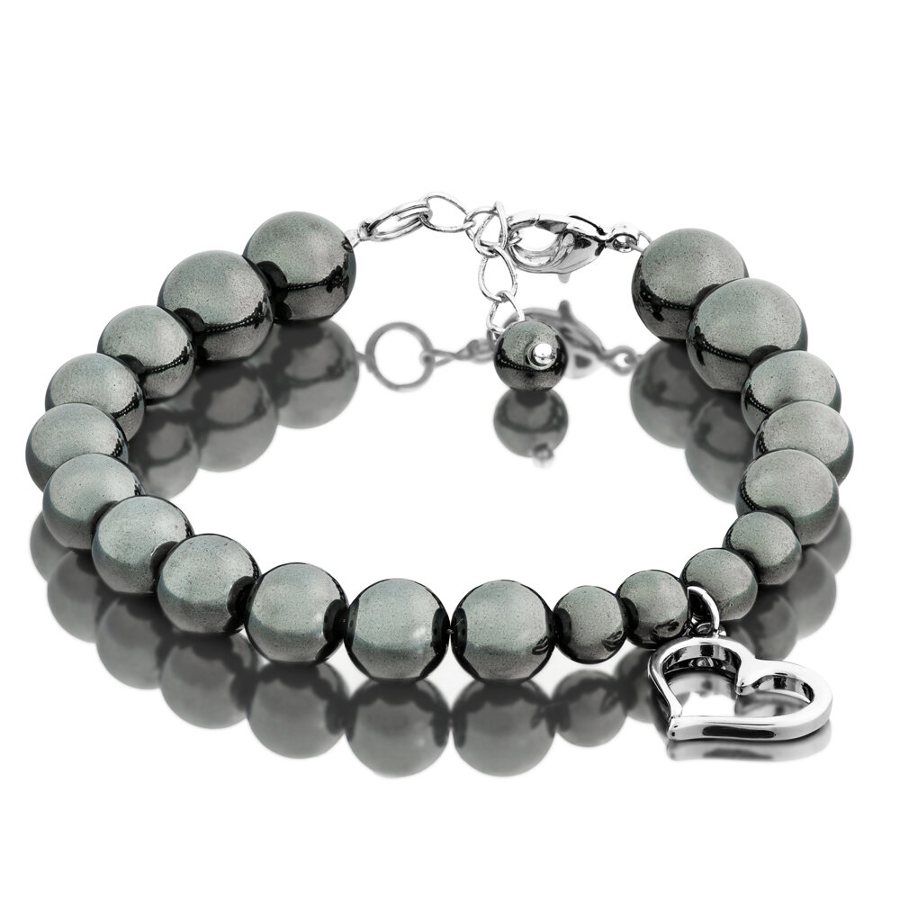 Браслет, гематит
