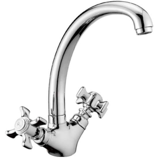 Смеситель Haiba для кухни HB4724, хром