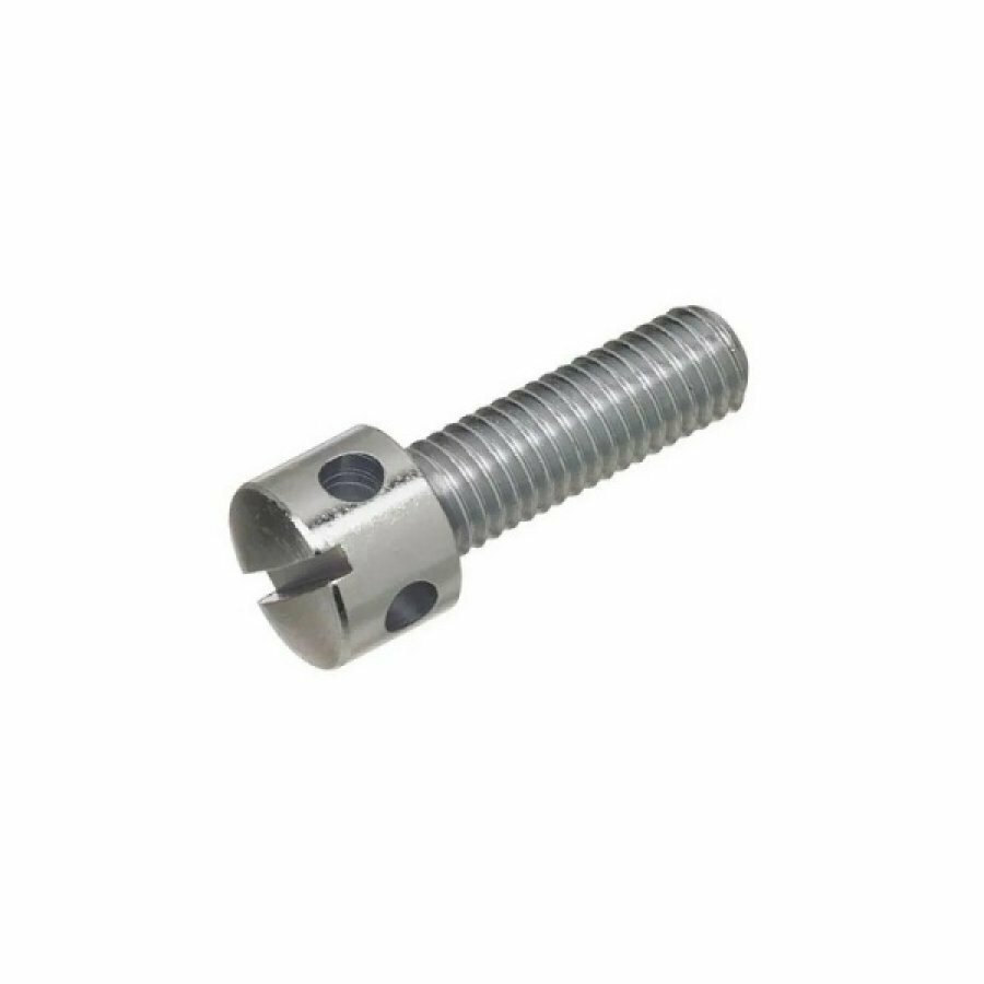 Винт ДИН 404 А1 M 5х25 в упак 50 шт с цилиндрической головкой с отвертиями [пломбировочный], прямой шлиц