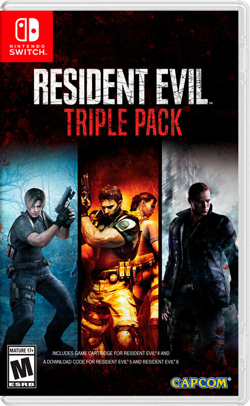 Игра Resident Evil Triple Pack (английская версия) для Nintendo Switch
