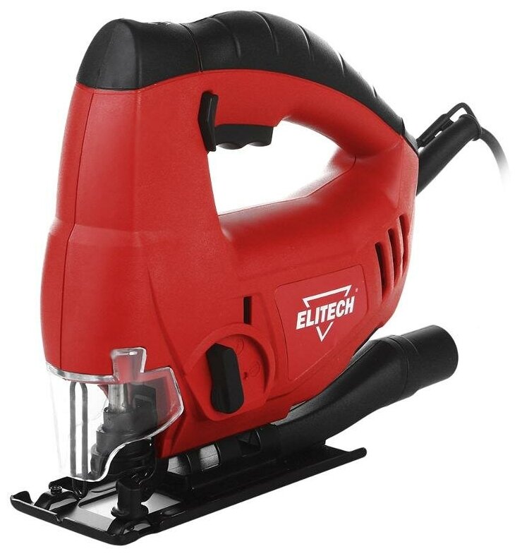 Электролобзик ELITECH ПЛ 0560МЭ, 500 Вт красный
